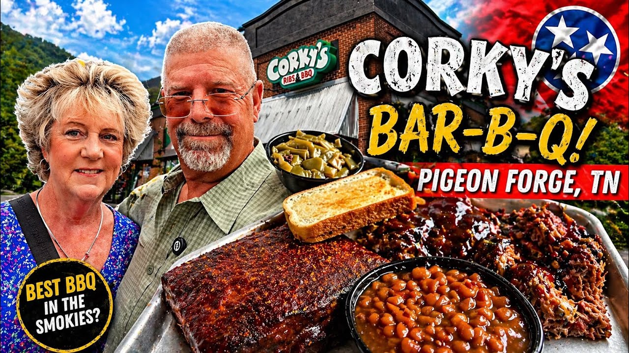       We Came to Pigeon Forge Hungry… Did Corky’s BBQ Deliver?! 