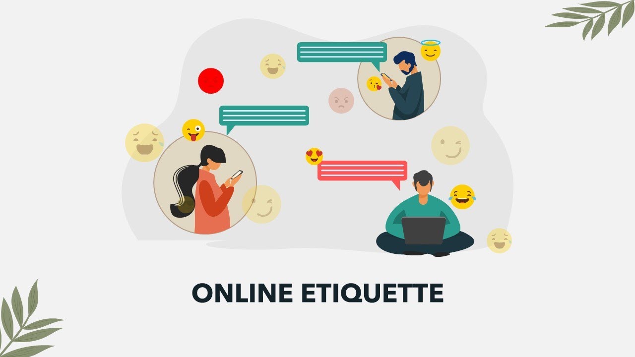 Online Etiquette Animated PPT Slides