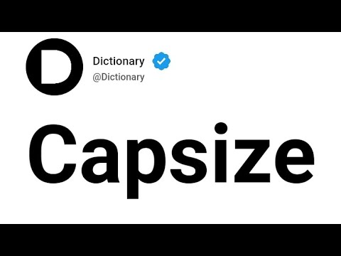 Capsize Meaning In English