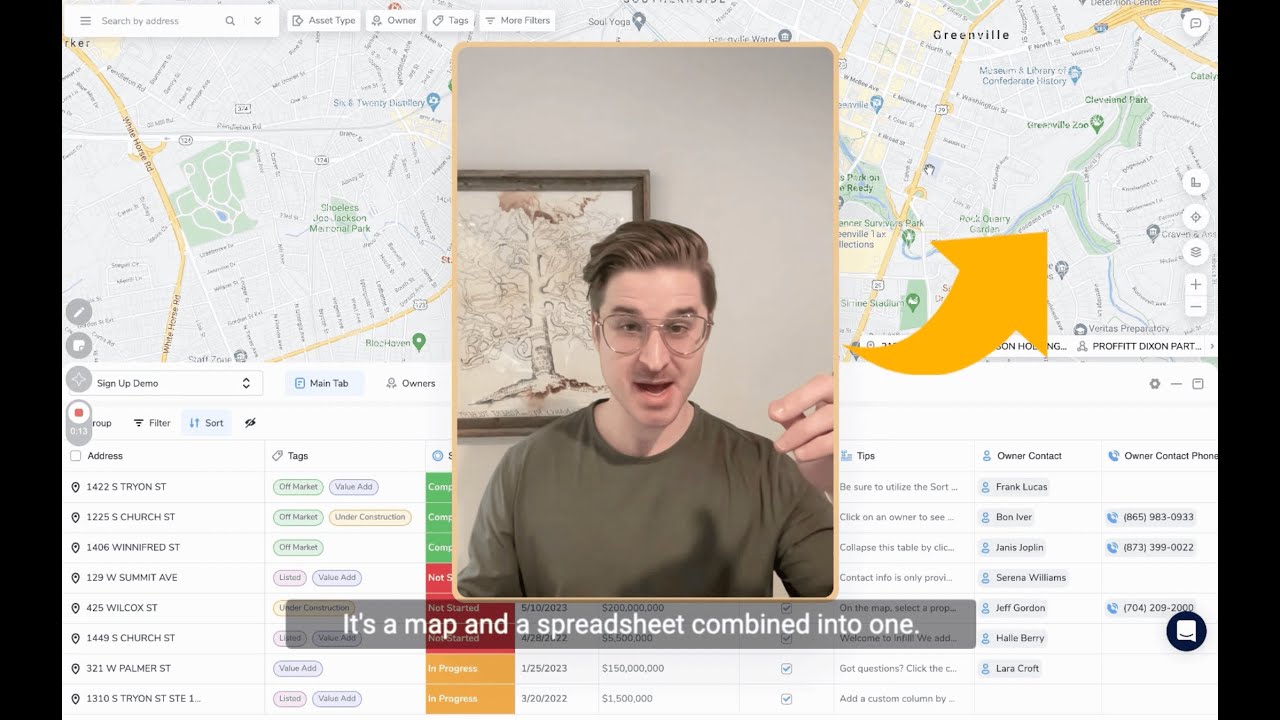 Meet Maptables™ 👋 the world’s first map-based spreadsheet.