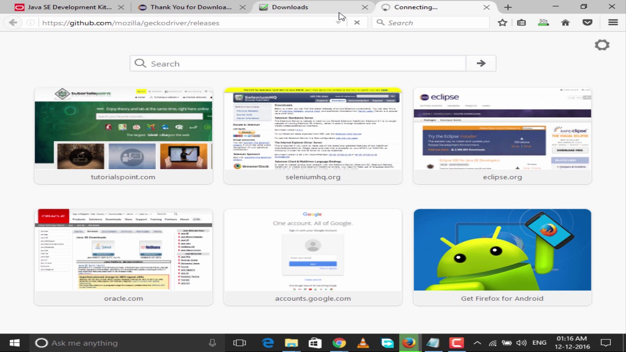 Selenium - Web Driver Installation