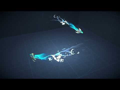 Line art on particles - Real Time VFX