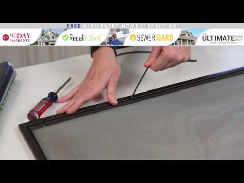 How to repair a screen