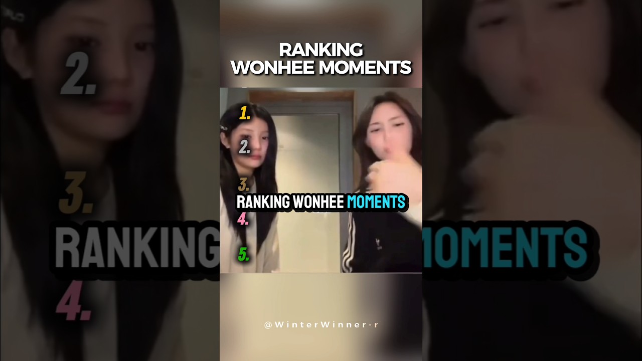 Wonhee’s Cutest Moments… Ranked! I feel bad for her at #3 😭 #kpop #wonhee #kpopshorts