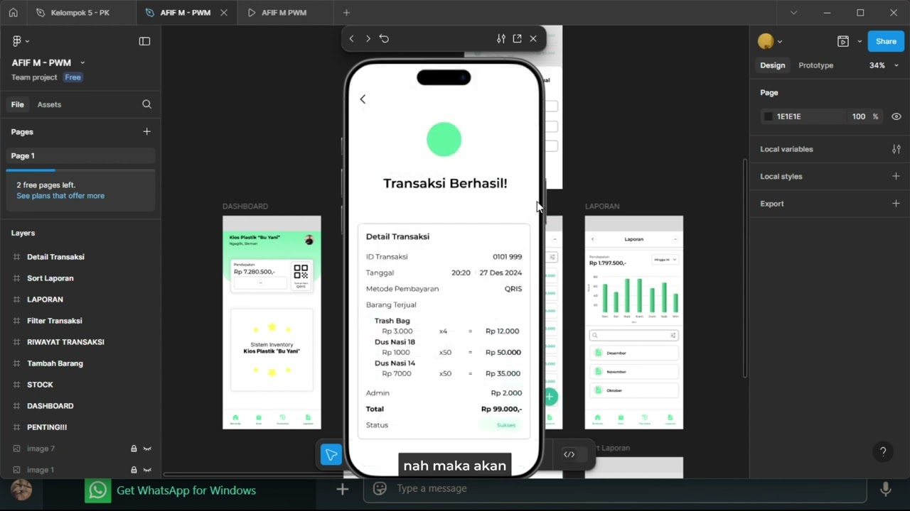 USER INTERFACE DESIGN | PENGEMBANGAN WEB & MOBILE