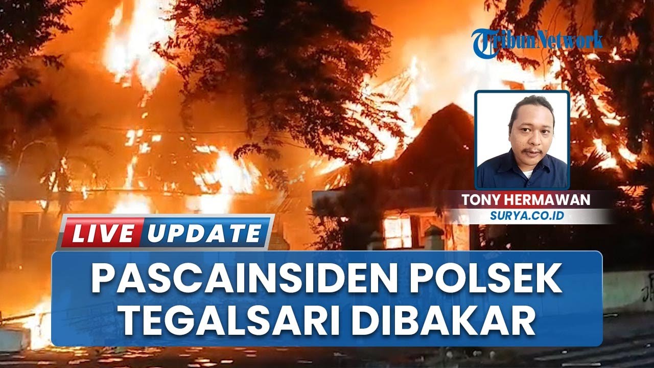 Surabaya Membara, Polsek Tegalsari Ludes Dibakar dan Dijarah Massa ...