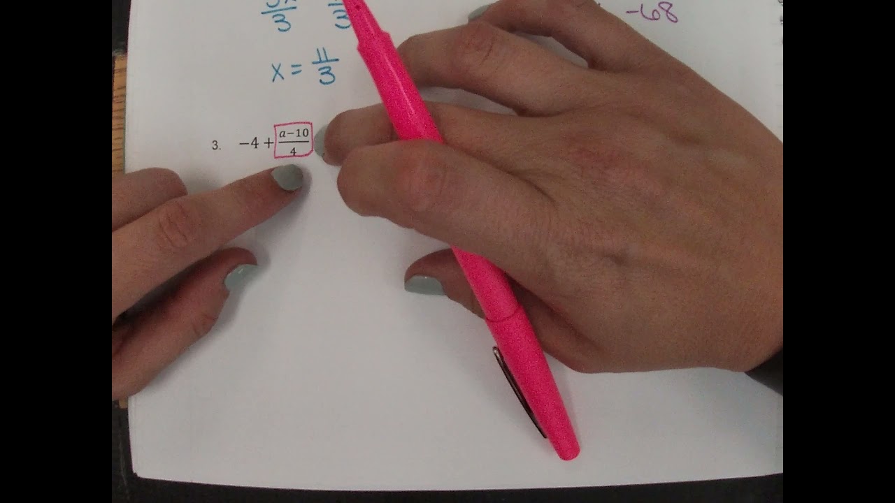 MultiStep Inequalities Interactive Notebook