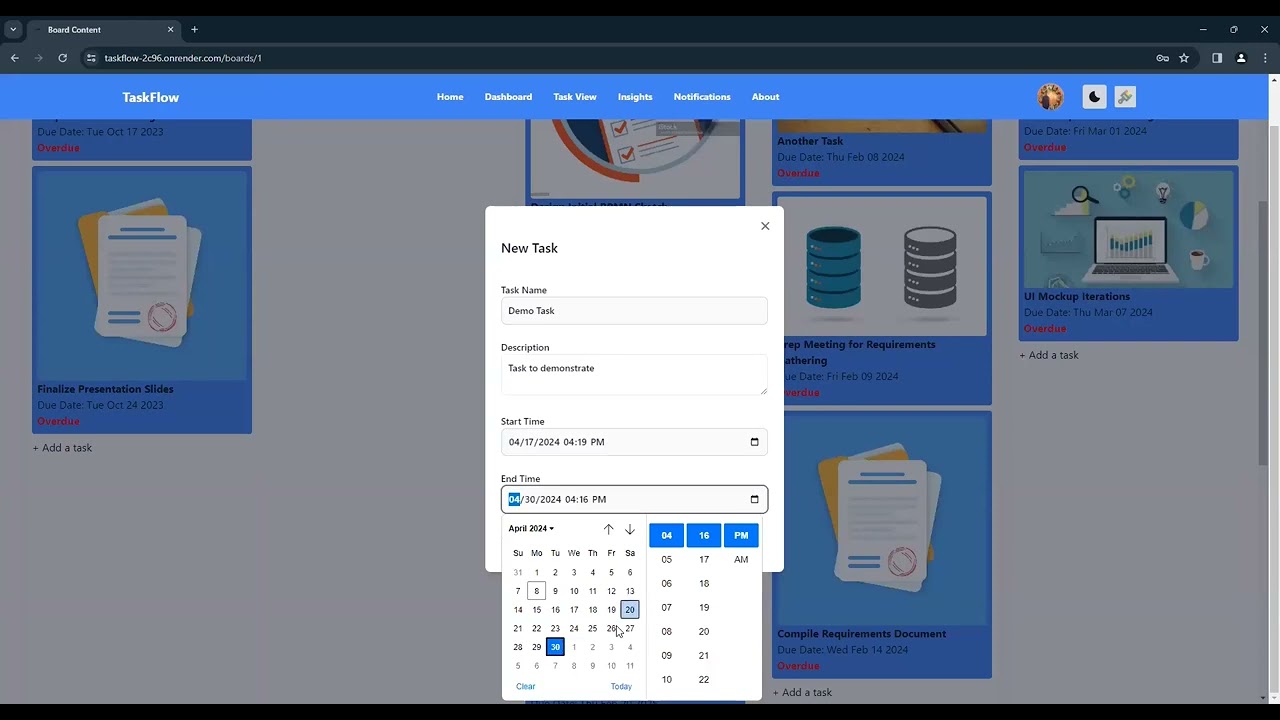 TaskFlow Demonstration