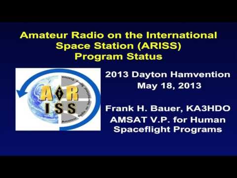 AMSAT ARISS Program Status | AMSAT-UK