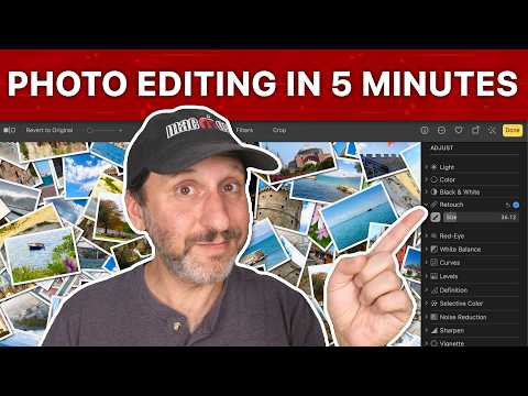 Learn How To Edit Your Pictures In Mac Photos In 5 Minutes