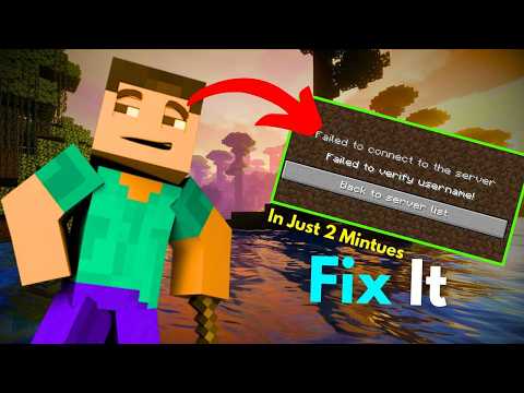 Failed to Verify Username Minecraft Tlauncher | Fix It 2 Mintues | Kison Playz