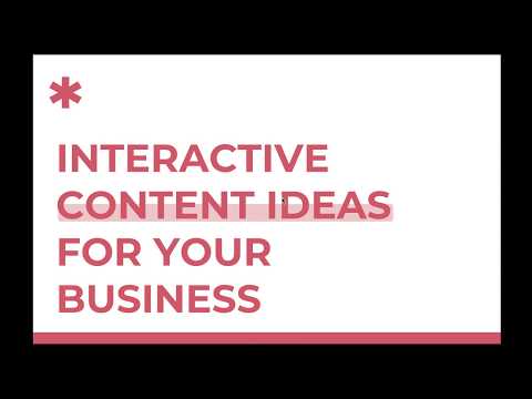 How to Come up With Ideas for Interactive Content