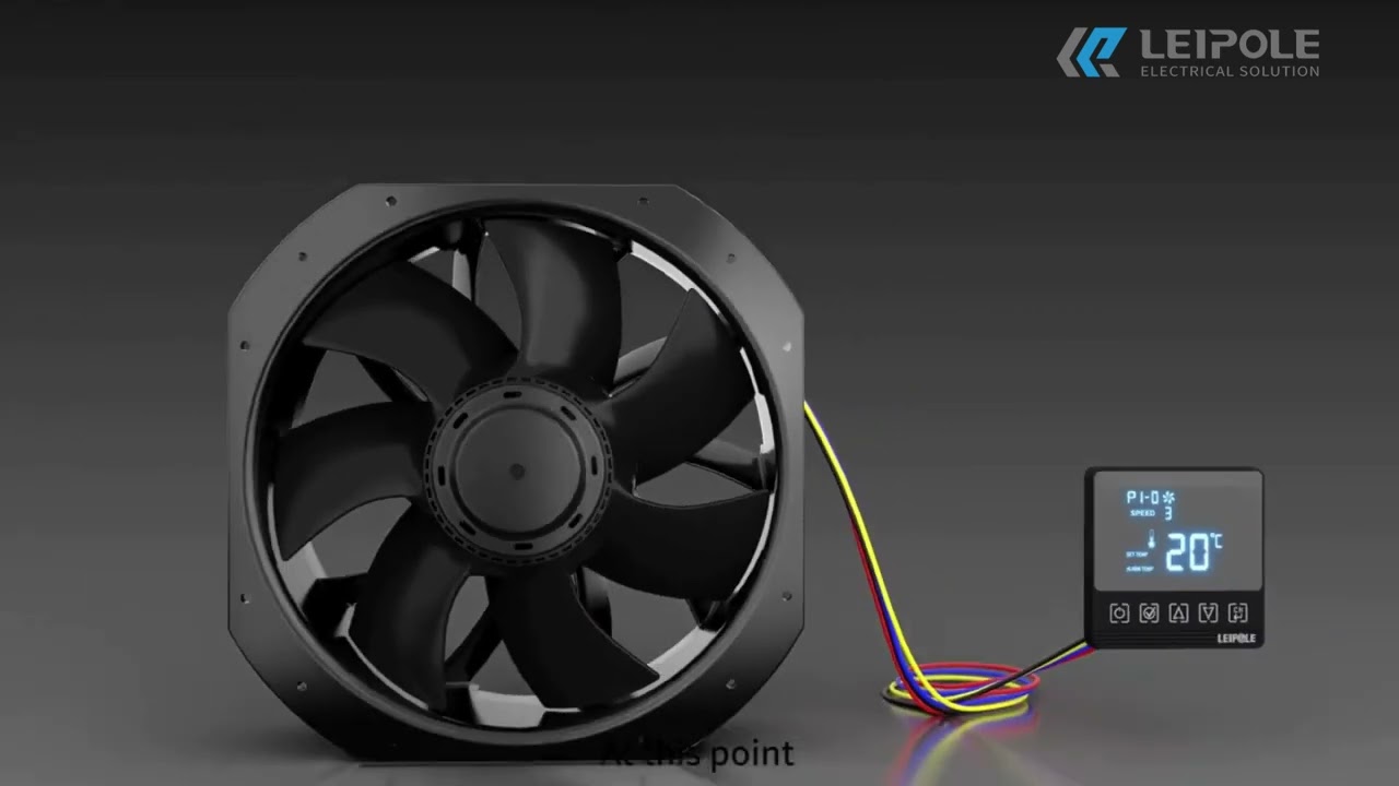 How to Set Up EC-Master™: Intelligent Control for LEIPOLE EC Enclosure Fans