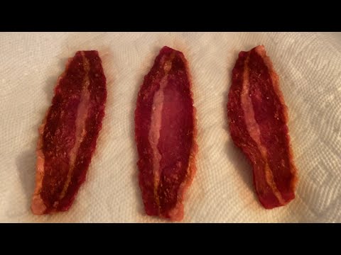 Microwave Turkey Bacon Recipe - How To Cook Turkey Bacon In The Microwave - Easy, Crispy, No Mess! ๐ฅ