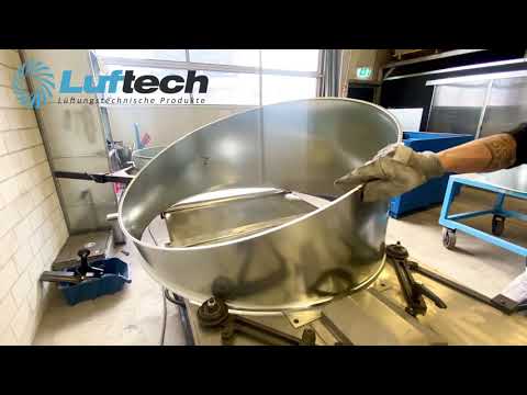 Luftech Schweiz AG - Segmentbogenmaschine Segmentbogen und Übergangsstücke mit Stehfalz