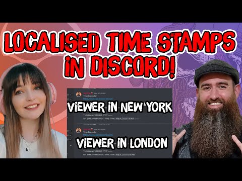 LOCALISED TIME STAMPS IN DISCORD // CONVERT TO LOCAL TIMEZONES AUTOMATICALLY // #HOWTO #GUIDE