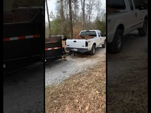 7.3 Powerstroke Heading Out With 40k Pound Load! #powerstroke