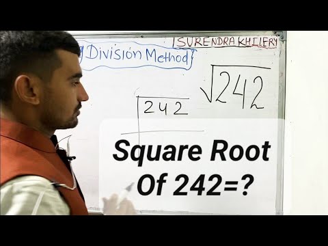 square root of 242 | vargmul nikalna | Class 8