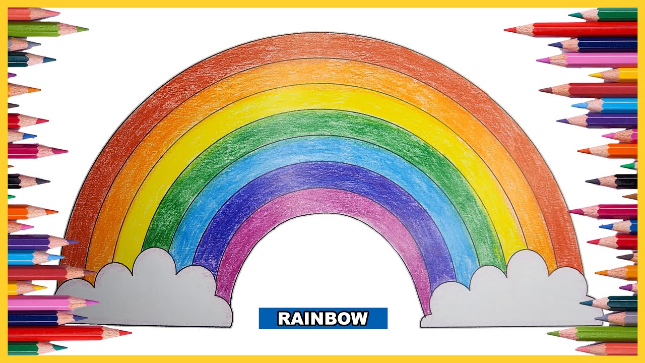 Rainbow Coloring Page | Coloring Pages for Kids