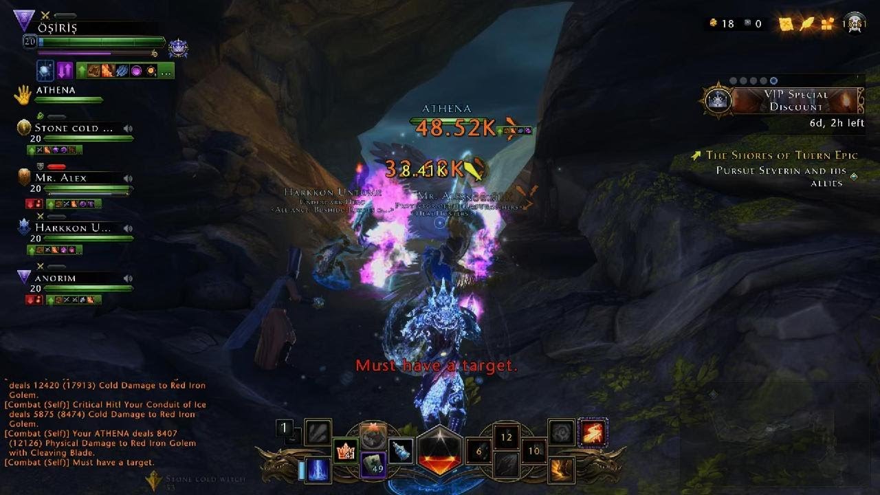 Neverwinter: Quick Sqirmish With My DPS Wizard Build