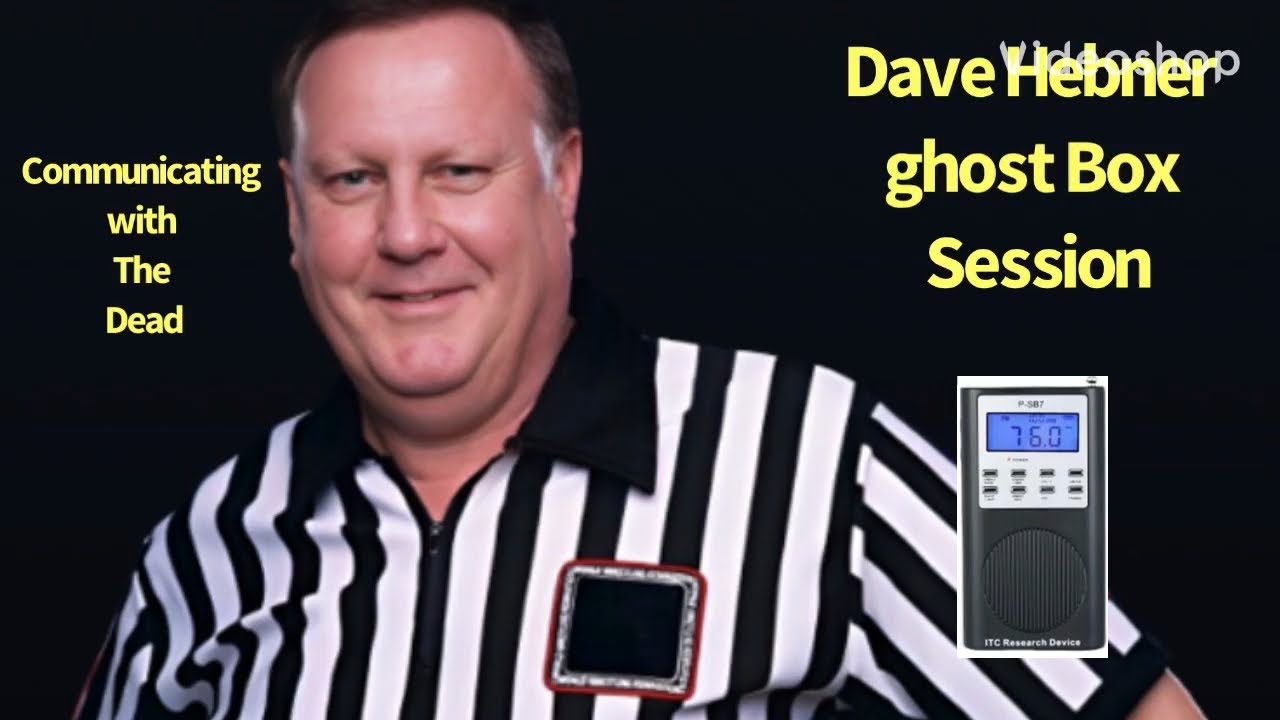 Dave Hebner (WWE) Celebrity Ghost Box Session Interview Spirit Box EVP