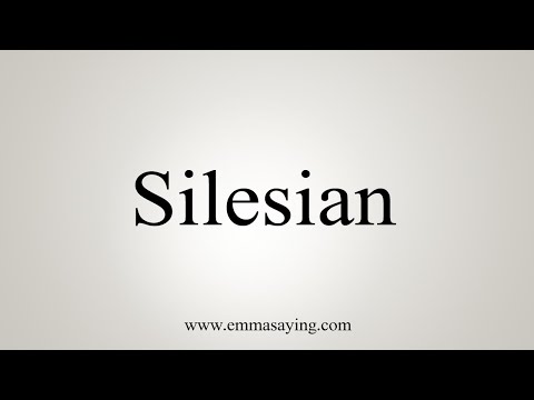 How To Say Silesian