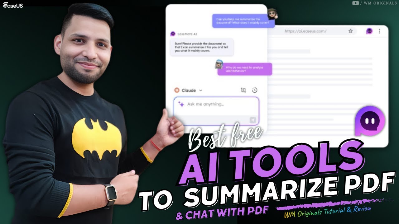 Best Free AI Tool to Summarize PDF Files & Chat With Any PDF Documents (2025) EaseUS EaseMate AI