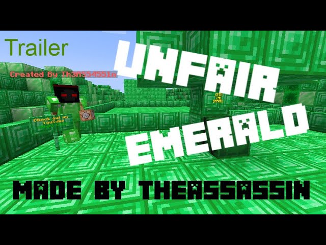 Unfair Emerald Minecraft Map