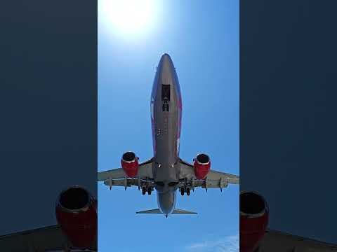 Skiathos landing, Jet2 B737, MAN-JSI, G-DRTJ, 2024.06.17.