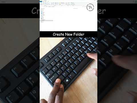 Fastest Way to Create a New Folder – 1-Second Shortcut!
