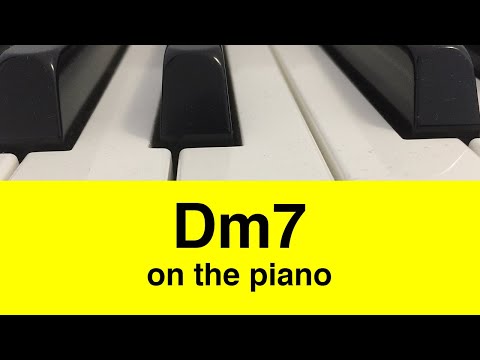 How To Play D Minor 7 (Dm7) Chord On Piano - Beginner Tutorial | Music Simply Understood