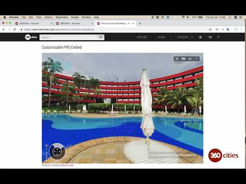 How To Create a 360Cities Customizable PRO Embed – 360Cities Blog