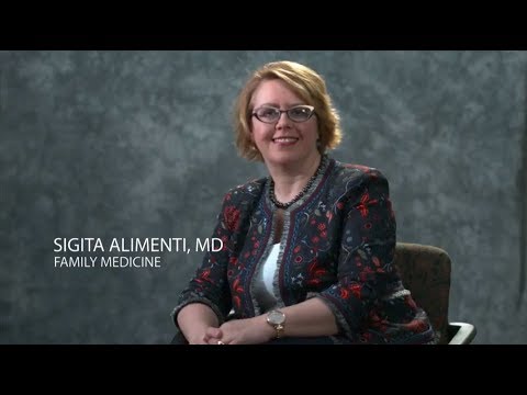 Physician Video Profile: Sigita Alimenti, MD (Family Medicine)
