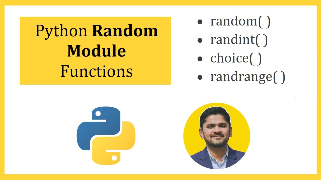 Python Random Module Functions - Coding Examples (random, randint, choice, randrange)