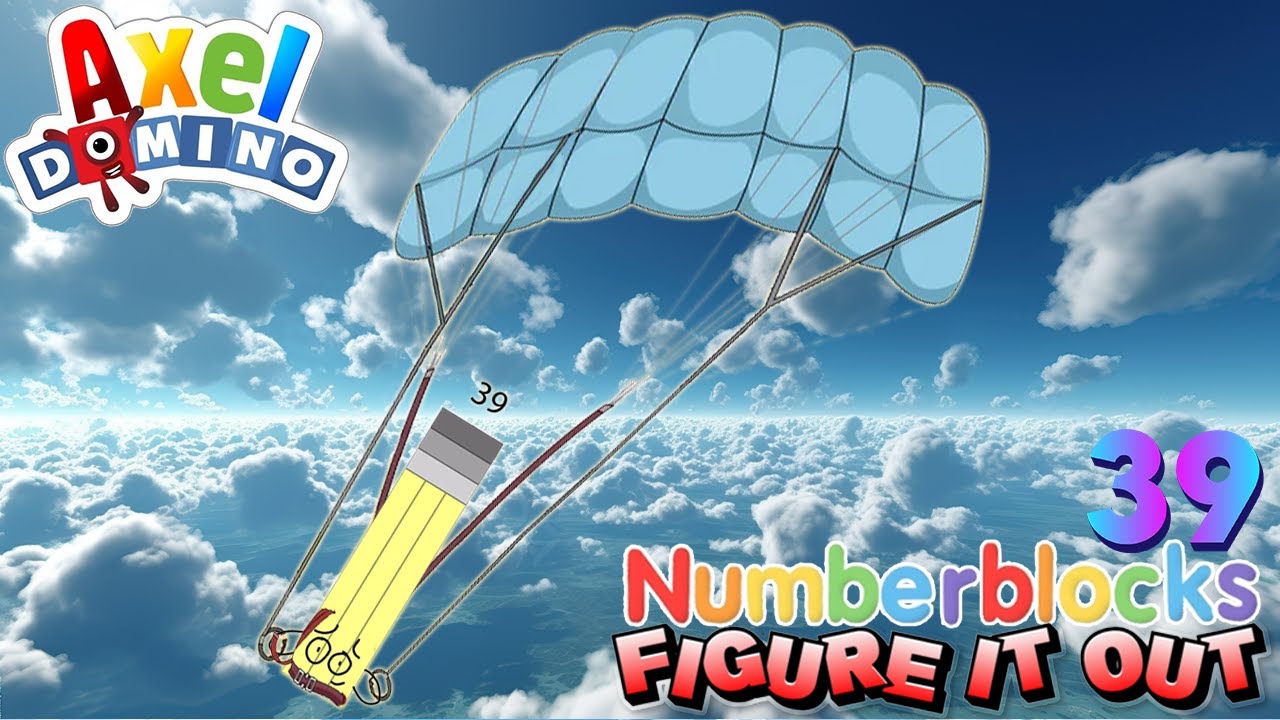Numberblocks 39 Figure Myself Out