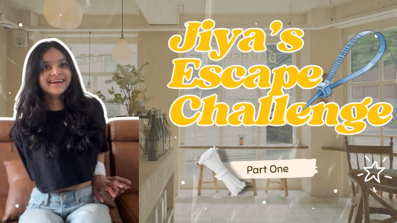 Jiya's Zip-ties Escape Challenge 
