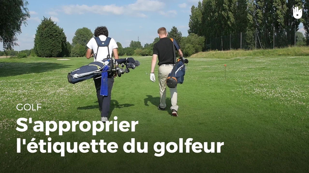 Comprendre le respect de l'étiquette du golfeur - Débuter au golf avec ...