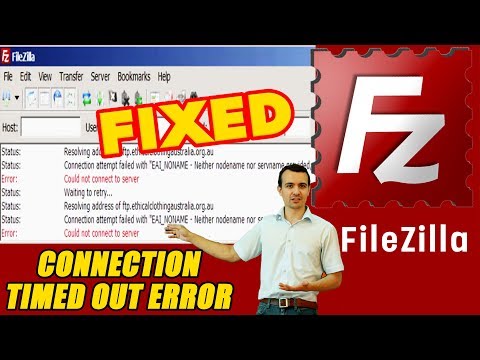 How to Fix- FileZilla Connection Refused TimeOut Error After 20 Seconds [Step by Step]☑️