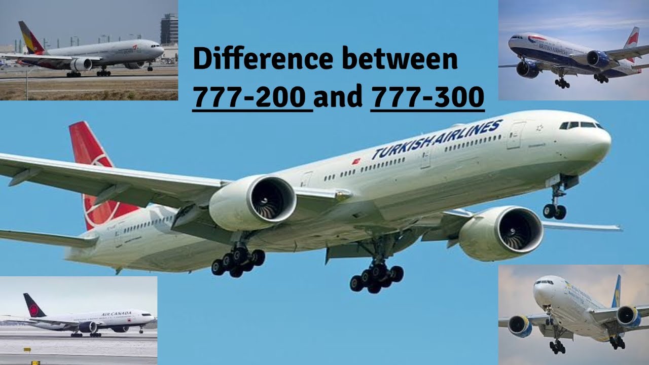 What Is The Difference Between The Boeing 777 200 And The 777 300