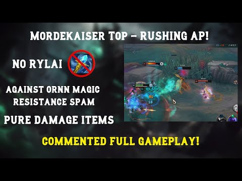 Mordekaiser Top FULL AP RUSH, SECRET Build!