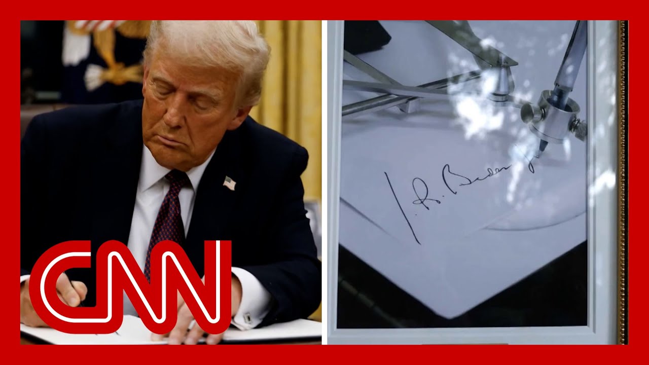 Trump claims he's cancelling anything Biden signed via autopen