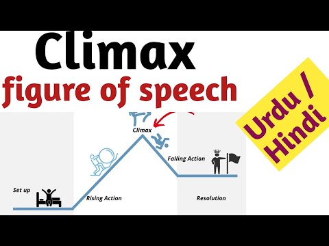 Climax in literature || literary figure || figure of speech