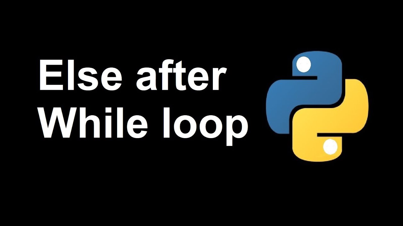 Python Else statement after While loop #Shorts
