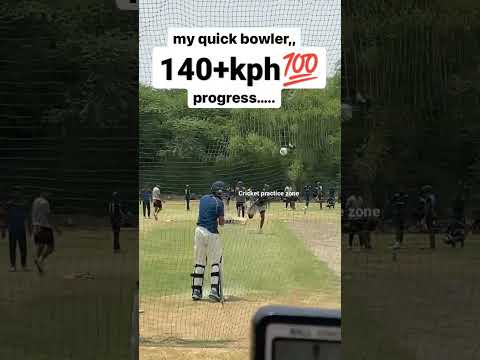 140+ fast bowlers ๐ฏ batting tips | fast bowling tips | Cricket academy #shorts