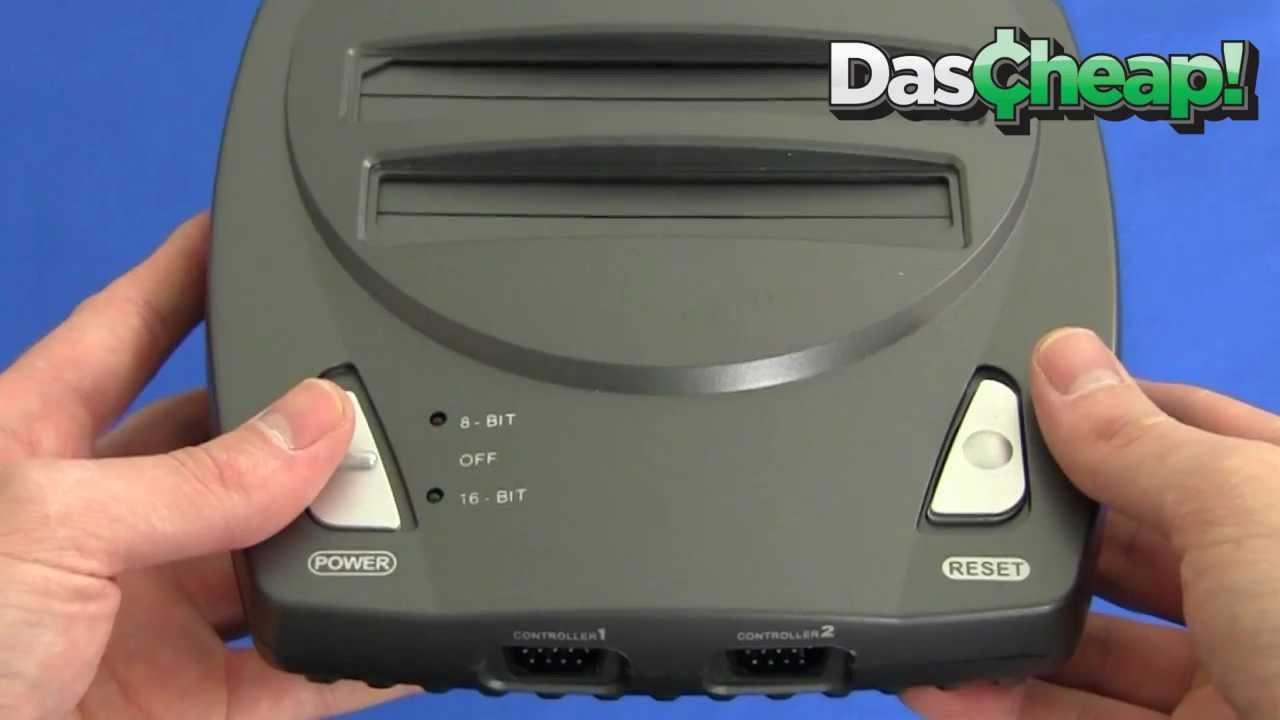 Gen X NES & Genesis Console 2 in1 System w/2 Controllers by Retrobit Unboxing