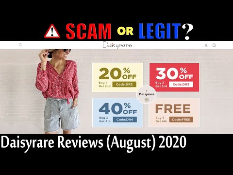 Daisyrare Reviews [August 2020] Is It a Scam or Legit? | Scam Adviser Reports