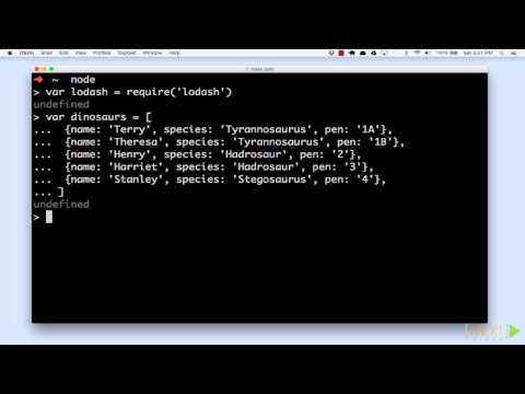 Learn Rapid Lo Dash Tutorial Finding Data in Collections | packtpub com - Mind Luster