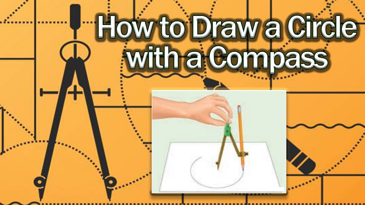 How to draw a circle with a compass / Class 5