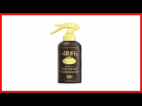 Sun Bum Sea Spray|Texturizing and Volumizing Sea Salt Spray | UV Protection With a Matte Finish