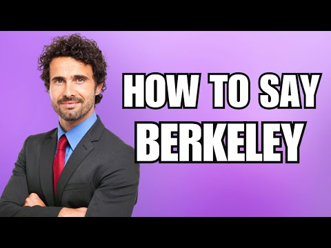 How To Pronounce Berkeley (Correctly)